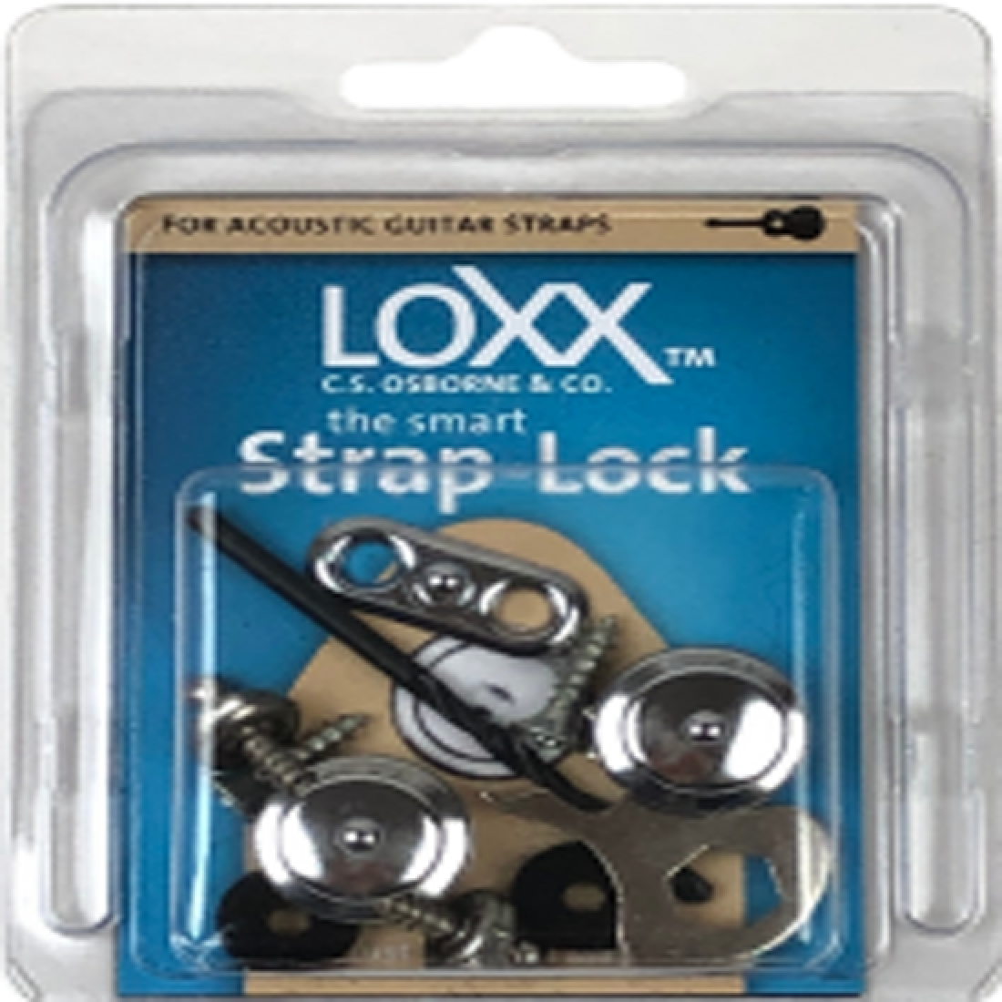 Acoustic LOXX Guitar Strap Locks