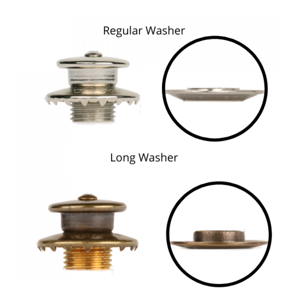 Upper Head, Victoria Design, Long Washer-9345-AB