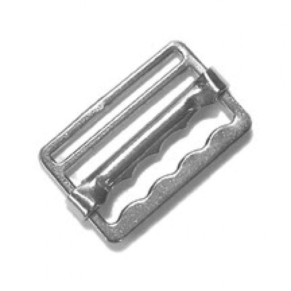 Slide Bar Buckle, Stamped Frame with Extra Bar