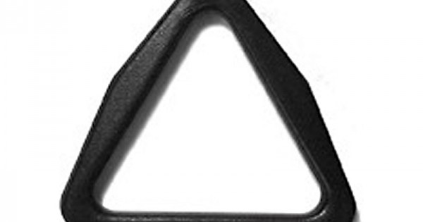 Tri-Ring, Black Plastic - PL102