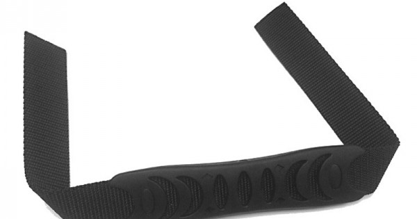 Rubber Luggage Handle with Nylon Webbing - PL-9043NL-16BK