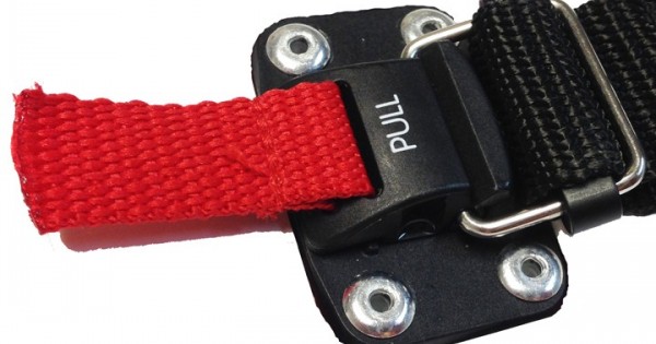 1" Flip Top Magnetic Hook Buckle w/ Rivet Base - FL-01260